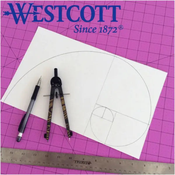 Craft Projects - Kids - School - Math - Fibonacci Spiral – westcottbrand