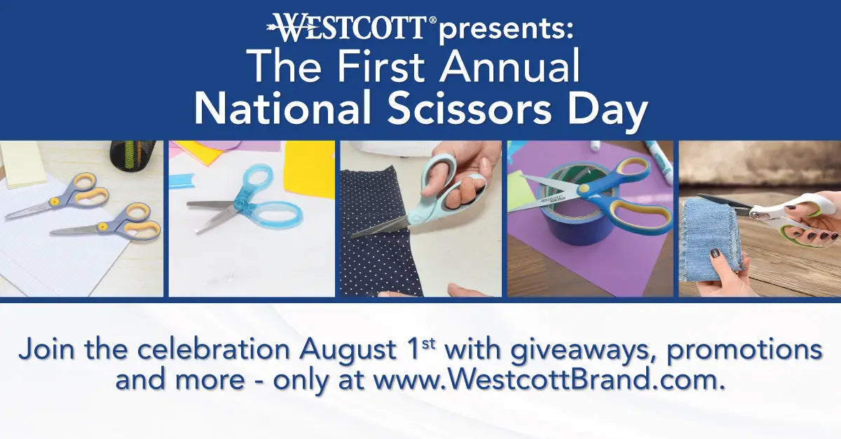 Celebrate National Scissors Day on August 1st with Westcott Brand ...