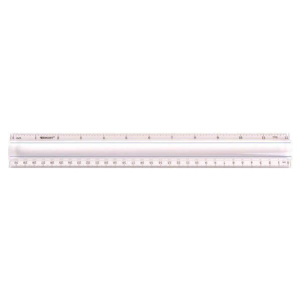 Westcott 12-Inch Data Processing Magnifying Ruler, Clear (15571 ...