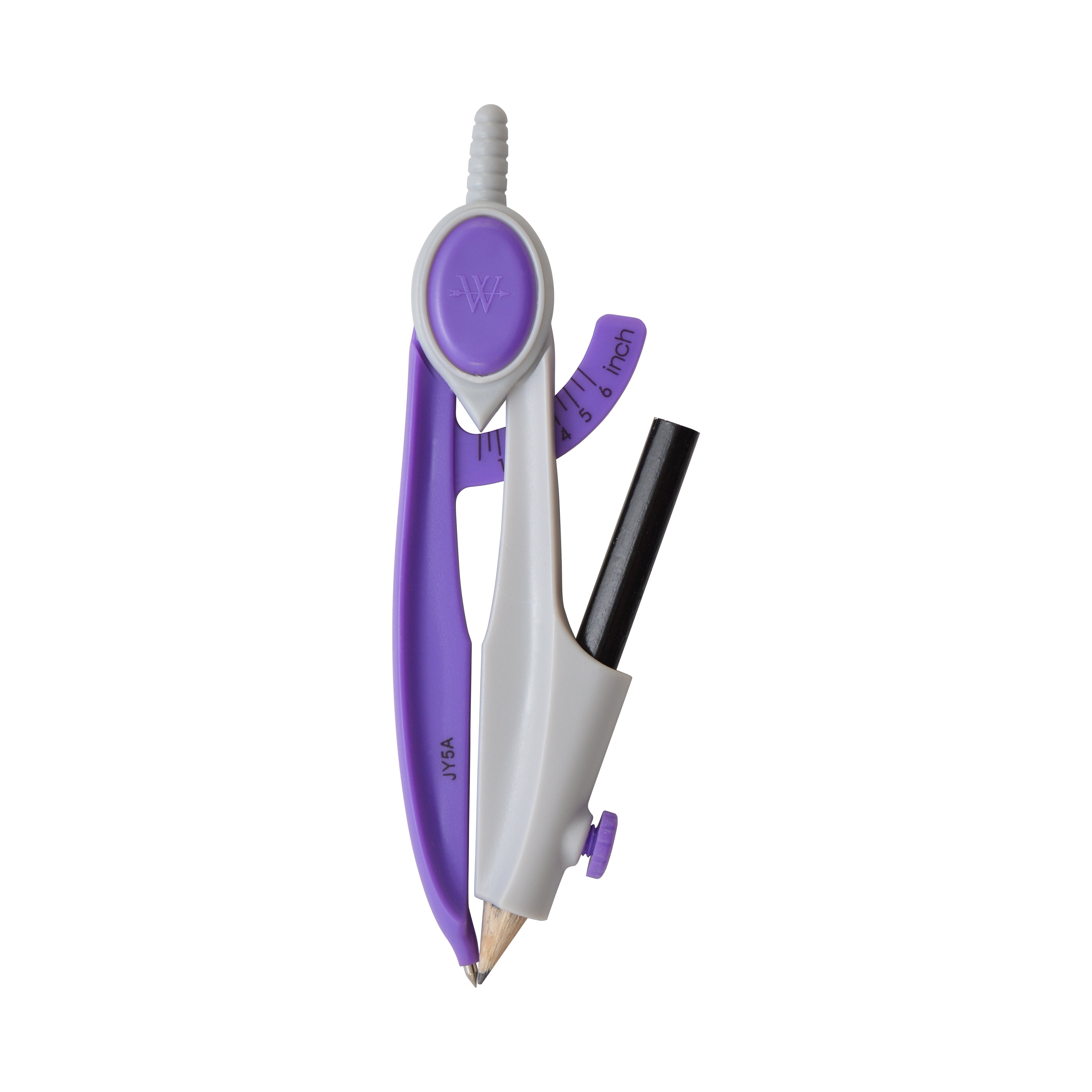 Westcott 2 Piece Math Tools Set, Compass & Protractor, Assorted Colors ...