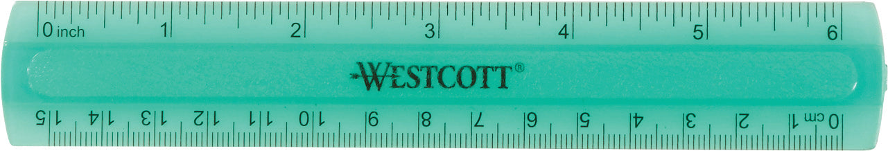 Westcott 4 Piece Flexible Math Tools Set, Assorted Colors, Green/Clear ...