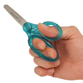 Westcott 5" GEM Crystal Covered Safety Scissors, Blunt-Tip for Kids Ag ...