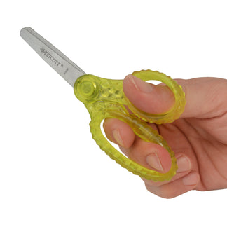 Westcott 5" GEM Crystal Covered Safety Scissors, Blunt-Tip for Kids Ag ...