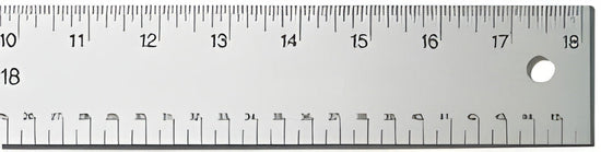 Westcott Aluminum Straight Edge Ruler, 24" (ASE-24) – westcottbrand