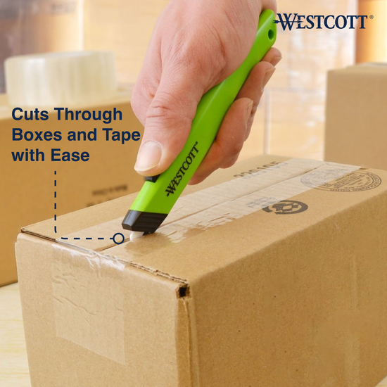 Westcott Full Size Auto Retractable Ceramic Utility Box Cutter (16475 ...