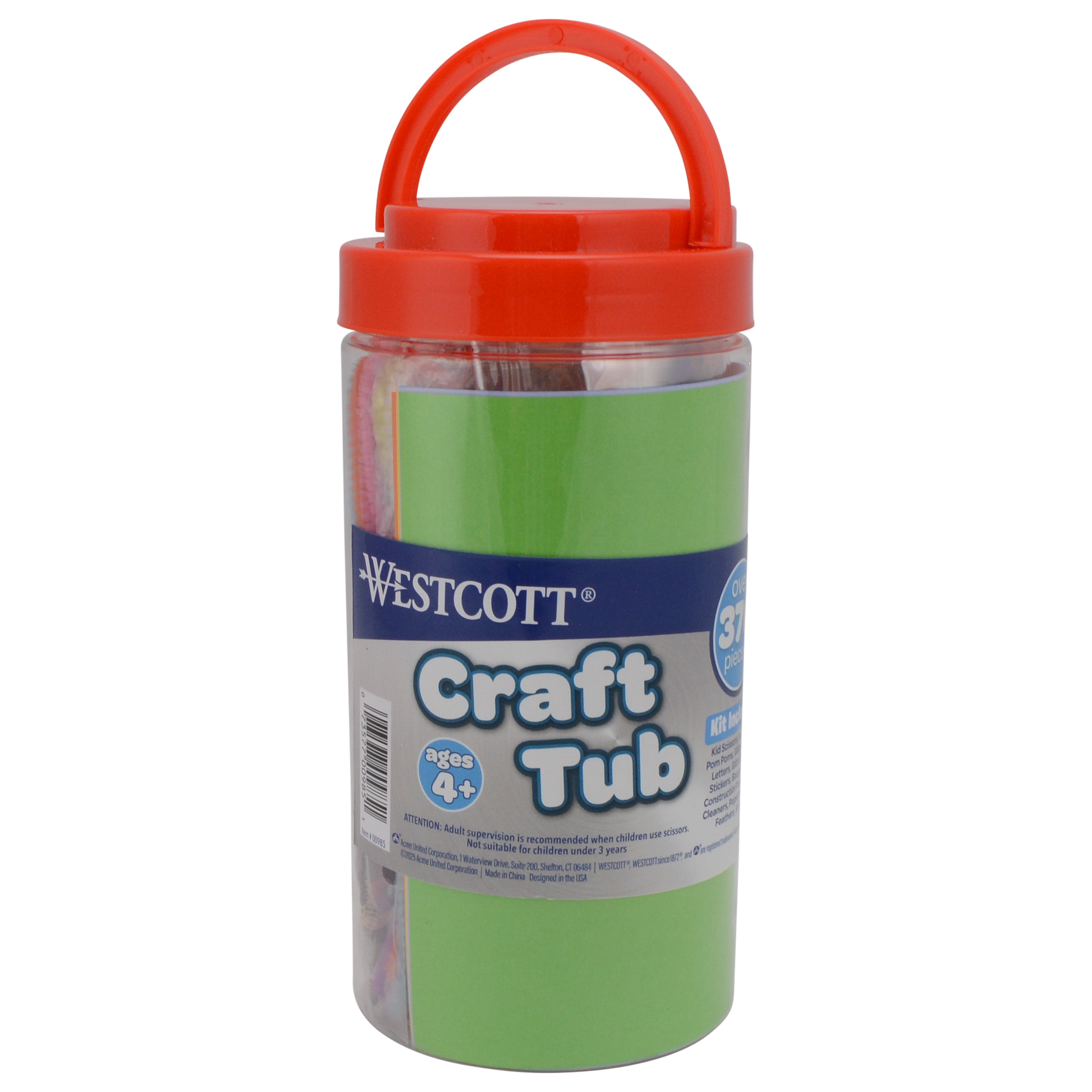 Westcott Kids Craft Tub with Over 300 Pieces (00985-PARENT) – westcottbrand