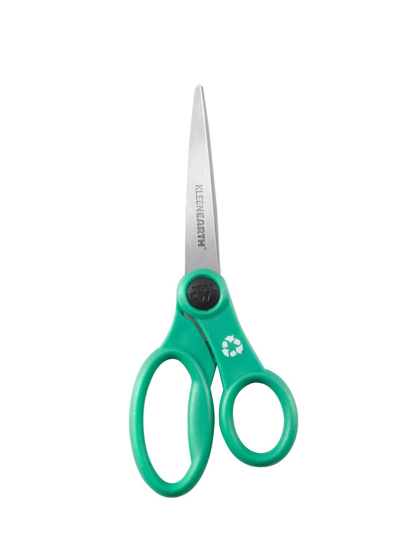 Westcott KleenEarth 8" Recycled Scissors with Anti-Microbial Protectio ...