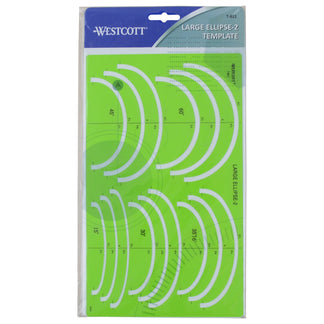 Westcott Large Ellipse Template #2 (T-811) – westcottbrand