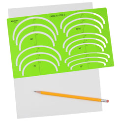 Westcott Large Ellipse Template #2 (T-811) – westcottbrand