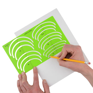 Westcott Large Ellipse Template #2 (T-811) – westcottbrand