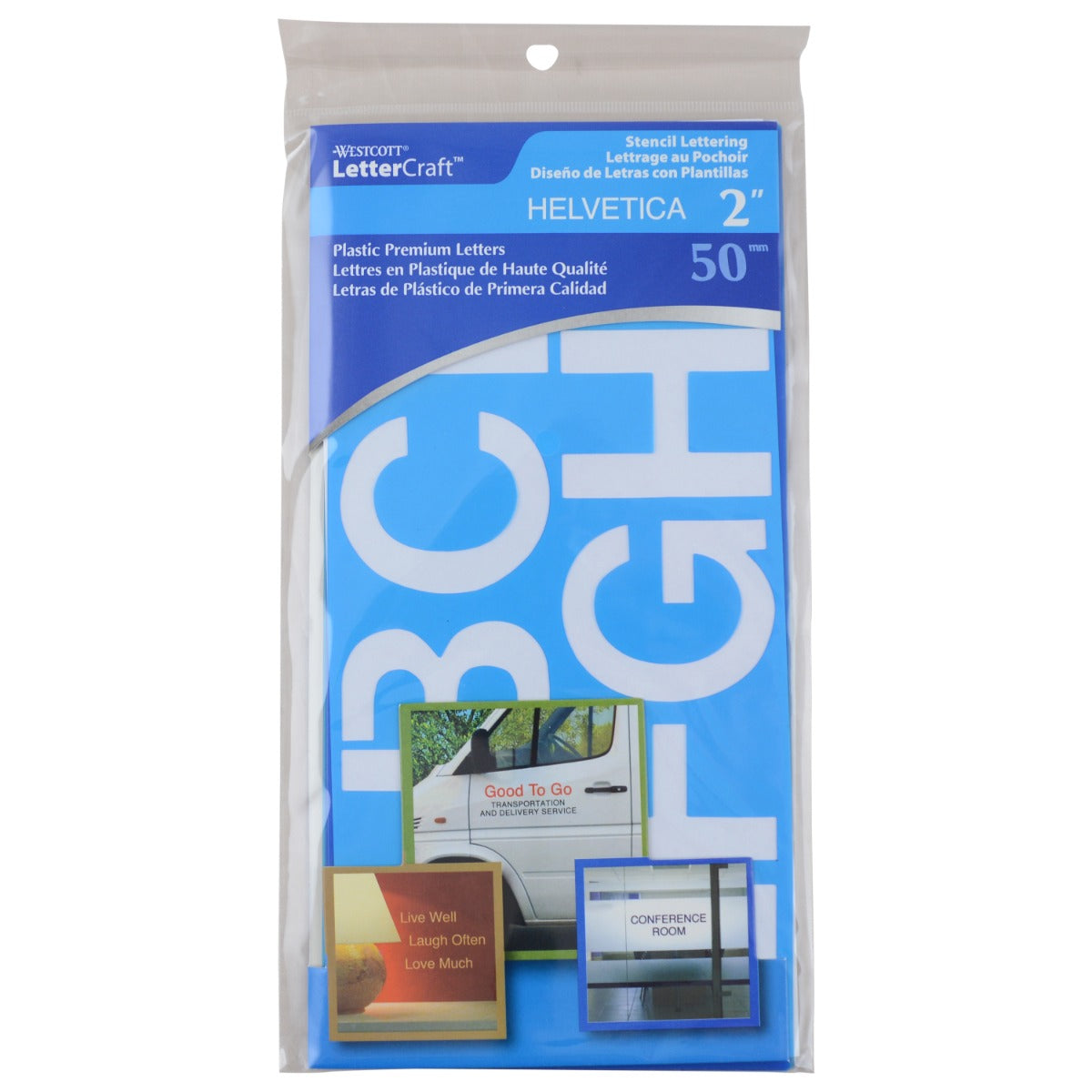 Westcott LetterCraft 2" Stencils, Helvetica Font (15841) – westcottbrand