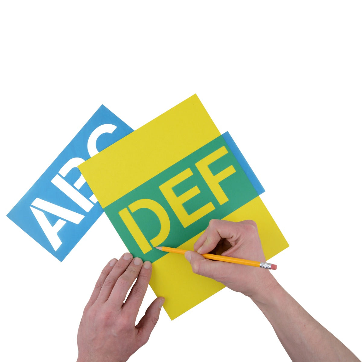 Westcott LetterCraft Stencils 3", Helvetica Font (15833) – westcottbrand