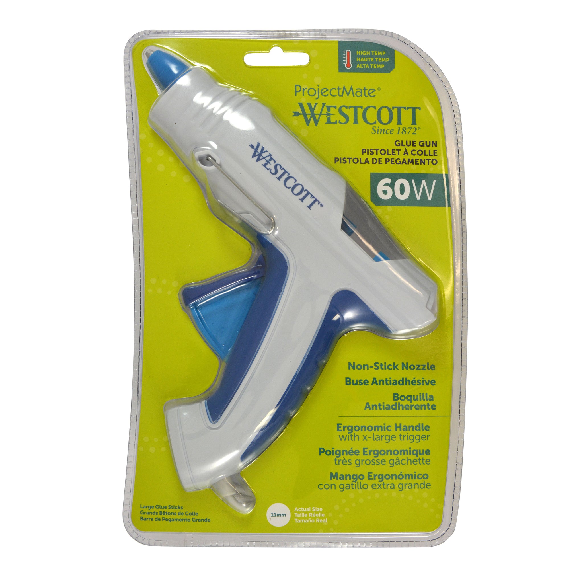 Westcott Premium Mid-Sized Hot Glue Gun, 60 Watt (16893) – westcottbrand