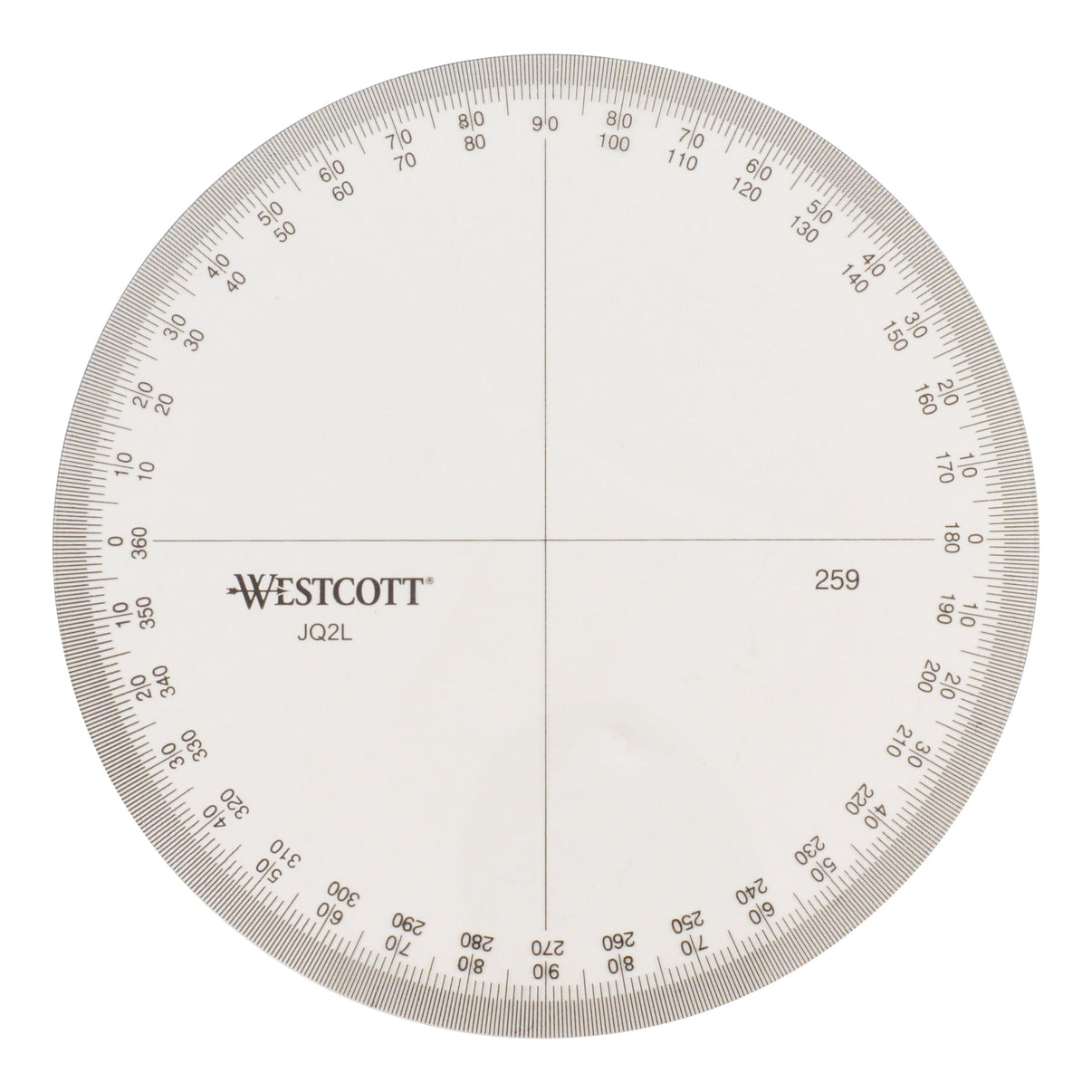Westcott protractor Measuring Tool (259) – westcottbrand