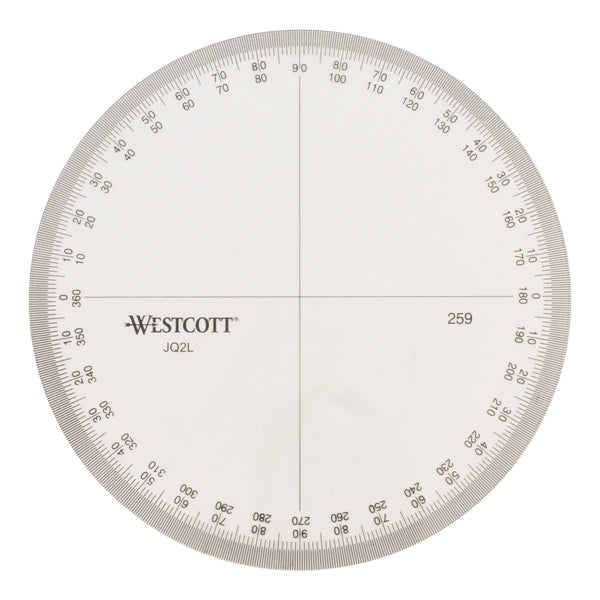 Westcott protractor Measuring Tool (259) – westcottbrand