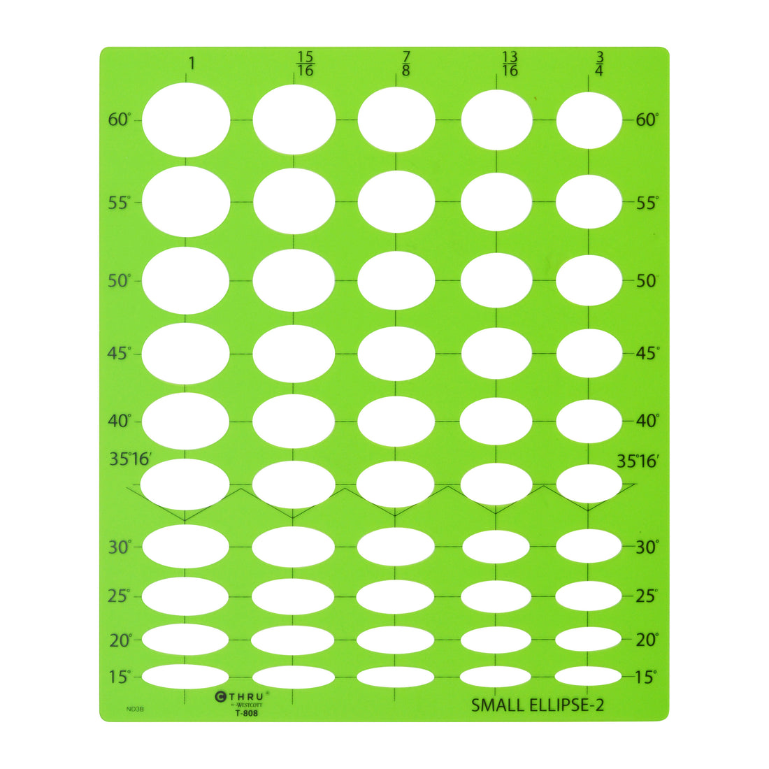 Westcott Technical Drawing Template (T-808S) – westcottbrand