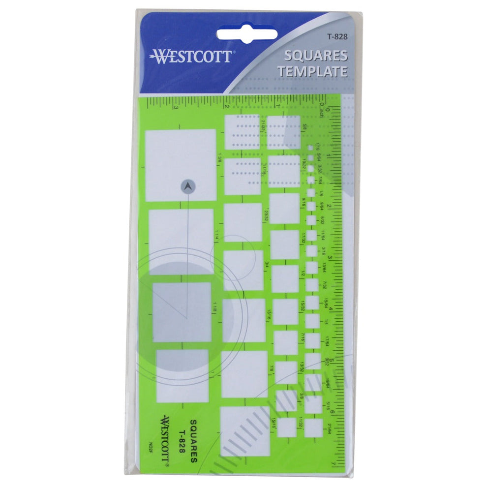 Westcott Technical Squares Drawing and Drafting Template (T-828 ...